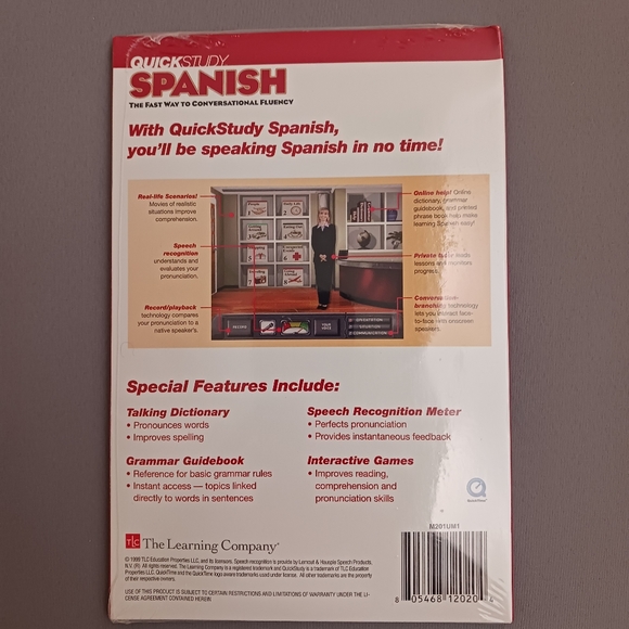 The Learning Company | Media | Quickstudy Spanish 3 Cd Set | Poshmark